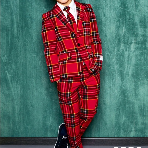 OppoSuits | Matching Sets | Oppo Suits The Lumberjack Plaid ...